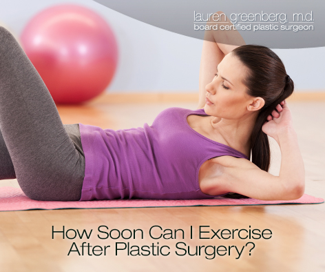 How Soon Can I Exercise After Plastic Surgery?